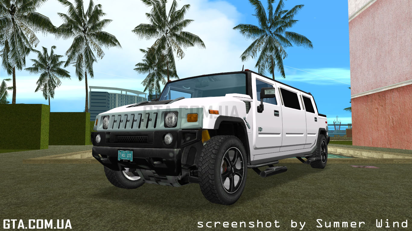 Hummer H2 SUT Limousine скачать для GTA: Vice City