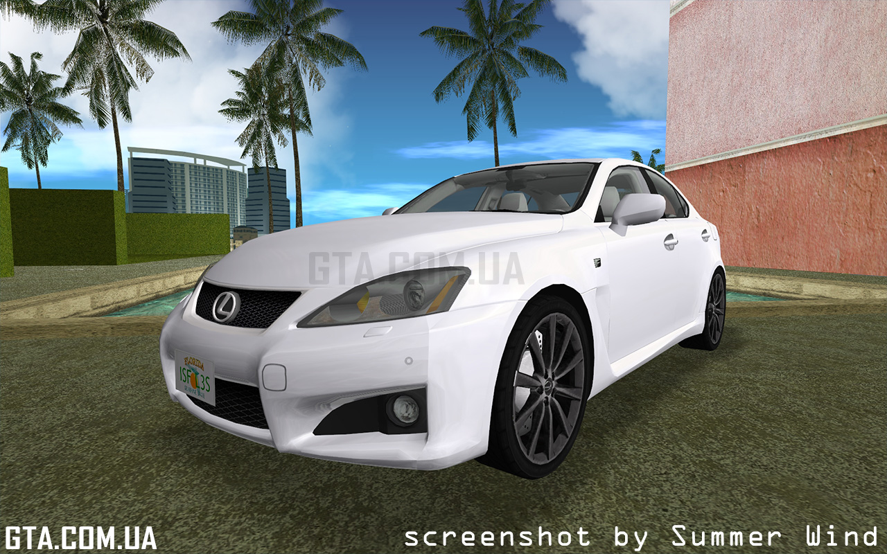 Lexus IS-F скачать для GTA: Vice City