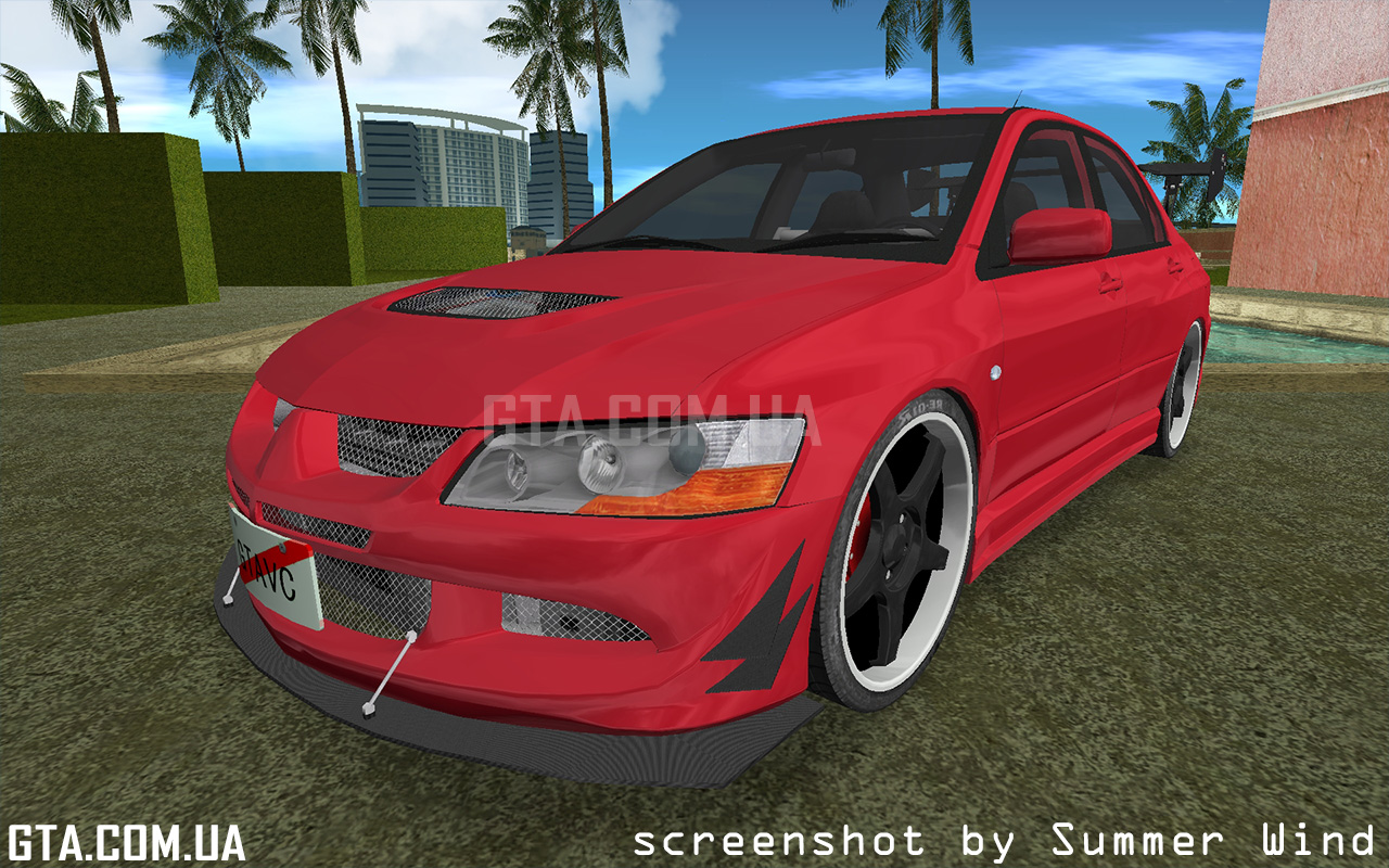 Mitsubishi Lancer Evolution VIII Type 2 скачать для GTA: Vice City ...
