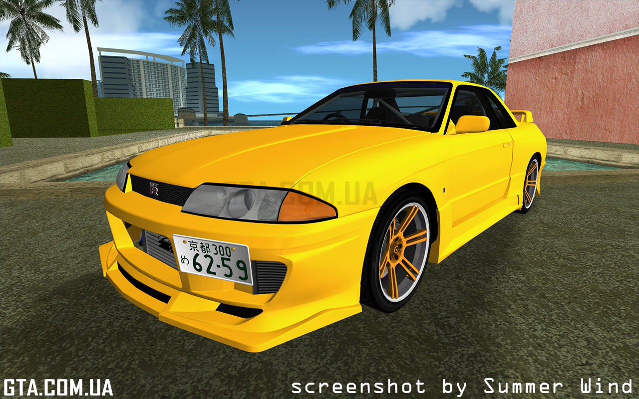 Nissan Skyline GT-R BNR32 "Do-Luck" (BK Golden Rims) Type 2 скачать для ...