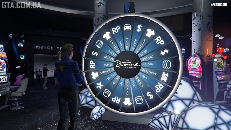 Lucky Wheel in GTA Online / GTA.com.ua