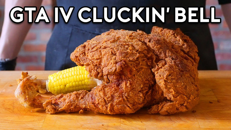 Stuffed Pollo Todo Frito из GTA 4 в реальной жизни