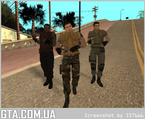 Stars Alpha Team скачать для GTA: San Andreas