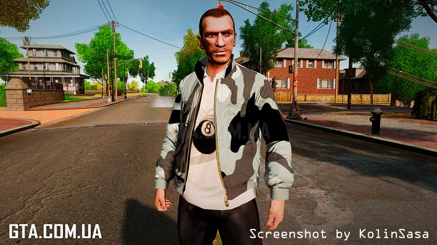 Cobra Unit Camo Jacket v5 скачать для GTA 4