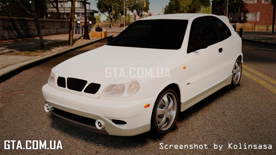 Daewoo Lanos GTI 1999 Concept скачать для GTA 4