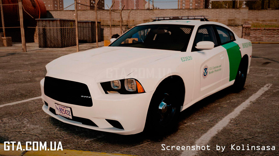 Dodge Charger 2012 - US Border Patrol [ELS] скачать для GTA 4