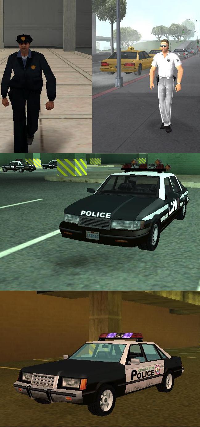 LCS-VCS COPMOD скачать для GTA: San Andreas