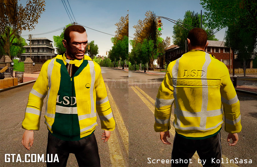 LSD High Visibility Jacket скачать для GTA 4