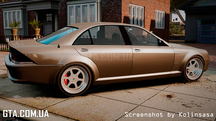 Schafter с новыми колесами скачать для GTA 4