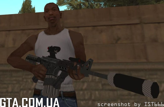 M4 (Hitman Blood Money) скачать для GTA: San Andreas