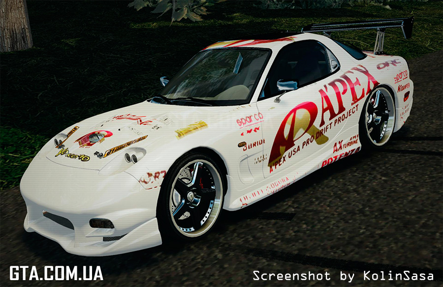 Mazda RX-7 Apex D1 скачать для GTA 4
