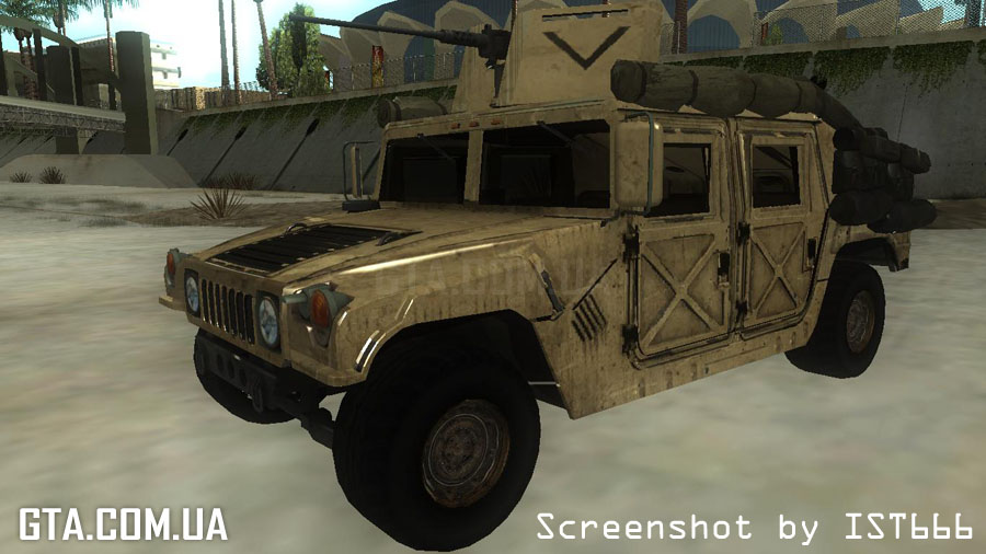 Hummer HMMWV w/mounted Cal.50 скачать для GTA: San Andreas