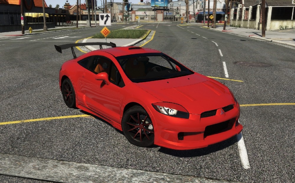 Mitsubishi Eclipse GT (Add-On) v2.0 скачать для GTA 5