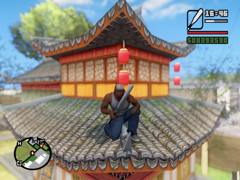 Chinese Ancient Village скачать для GTA: San Andreas