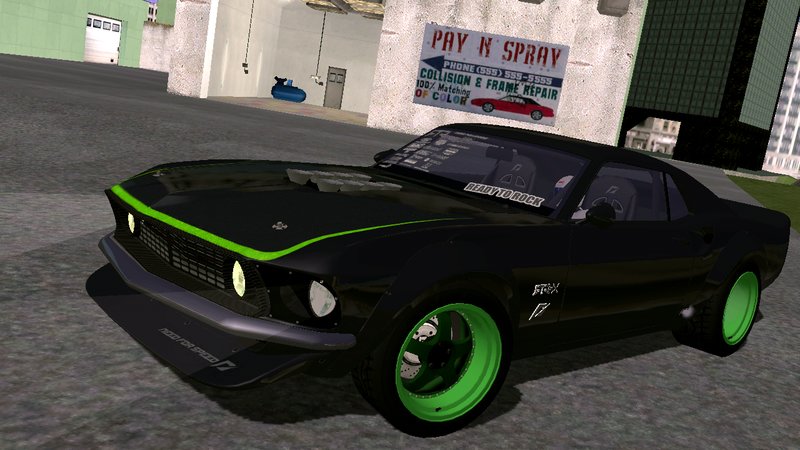 Ford Mustang RTR-X (Team NFS) скачать для GTA: San Andreas на Андроид