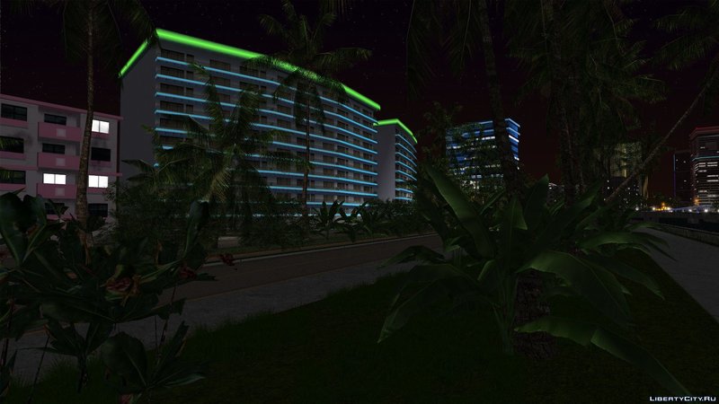 Neon Lights Over Vice City v5.0 скачать для GTA: Vice City