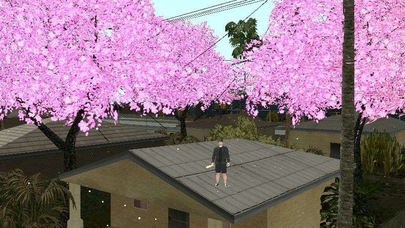 Sakura Tree’s скачать для GTA: San Andreas на Андроид