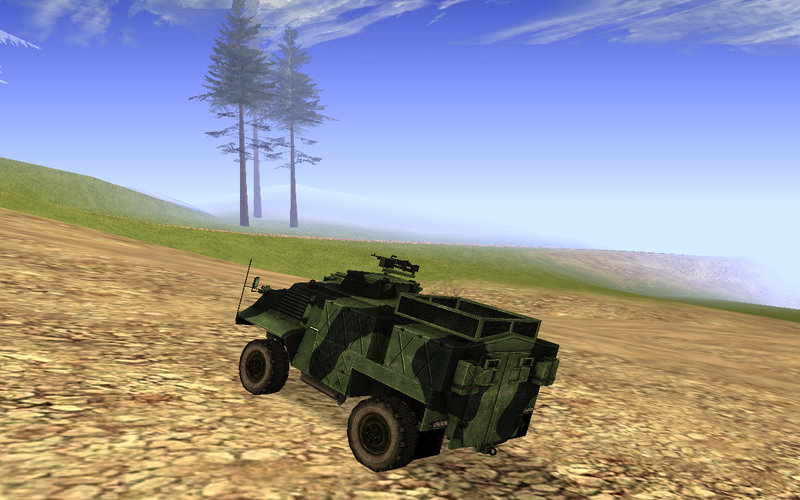 Alvis AT105E Saxon скачать для GTA: San Andreas