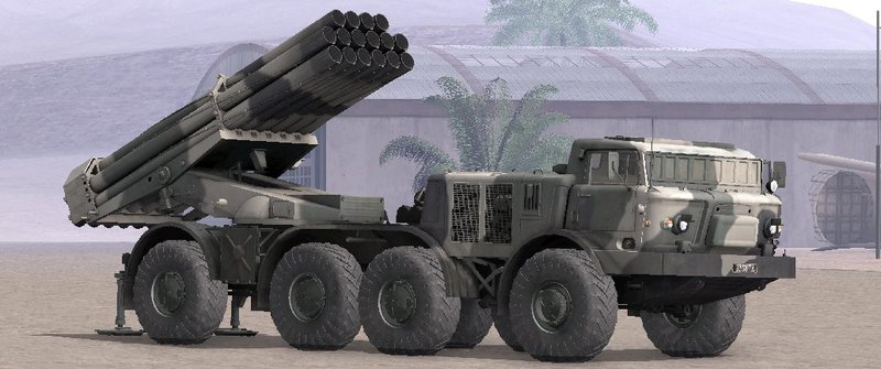BM-27 Uragan скачать для GTA: San Andreas