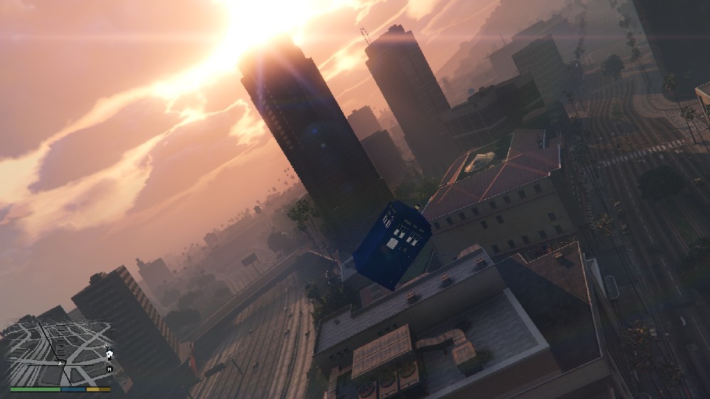 Doctor Who: The Tardis скачать для GTA 5