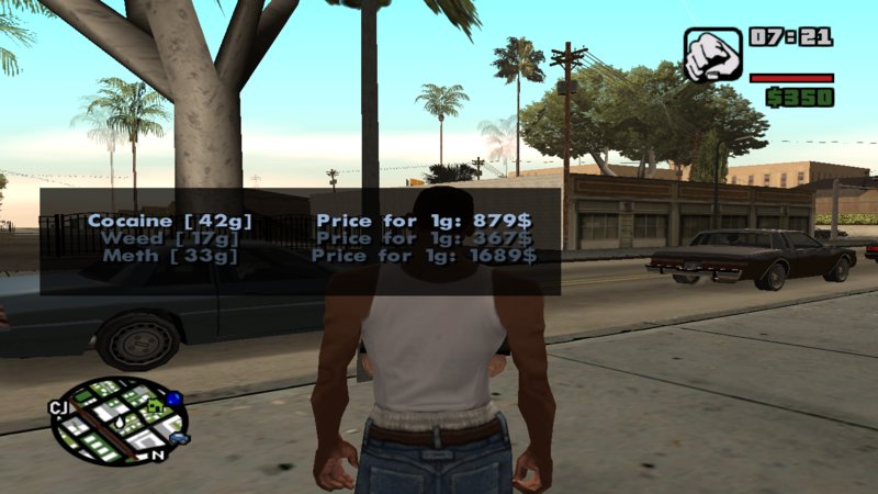 GTA SA Drug Dealer скачать для GTA: San Andreas