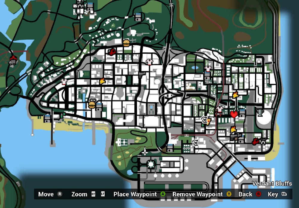 GTA San Andreas Original Map Icons скачать для GTA: San Andreas ...
