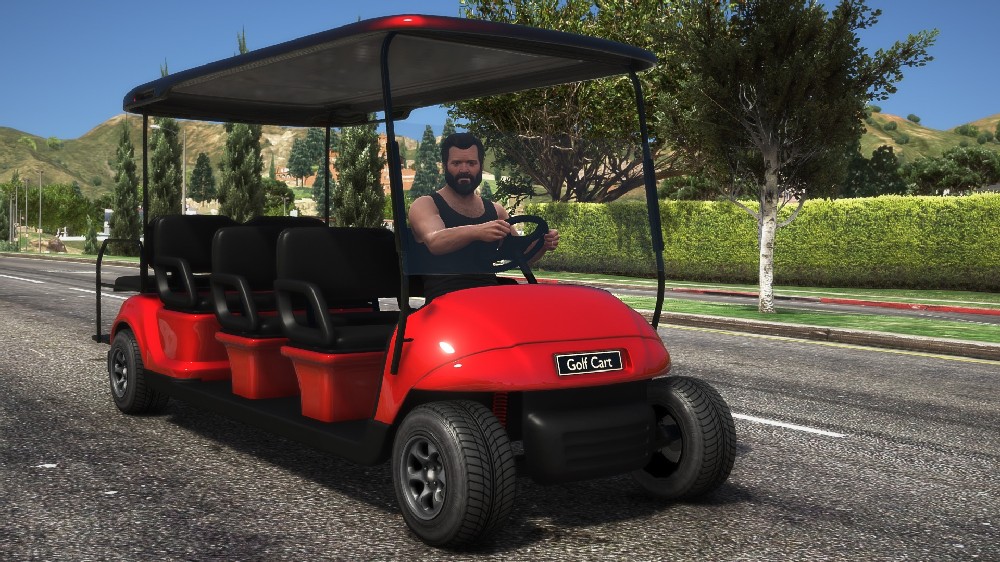 Limo Golf Cart (Add-On/Replace) v1.0 скачать для GTA 5