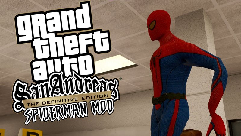 Spiderman Mod скачать для GTA: San Andreas Definitive Edition