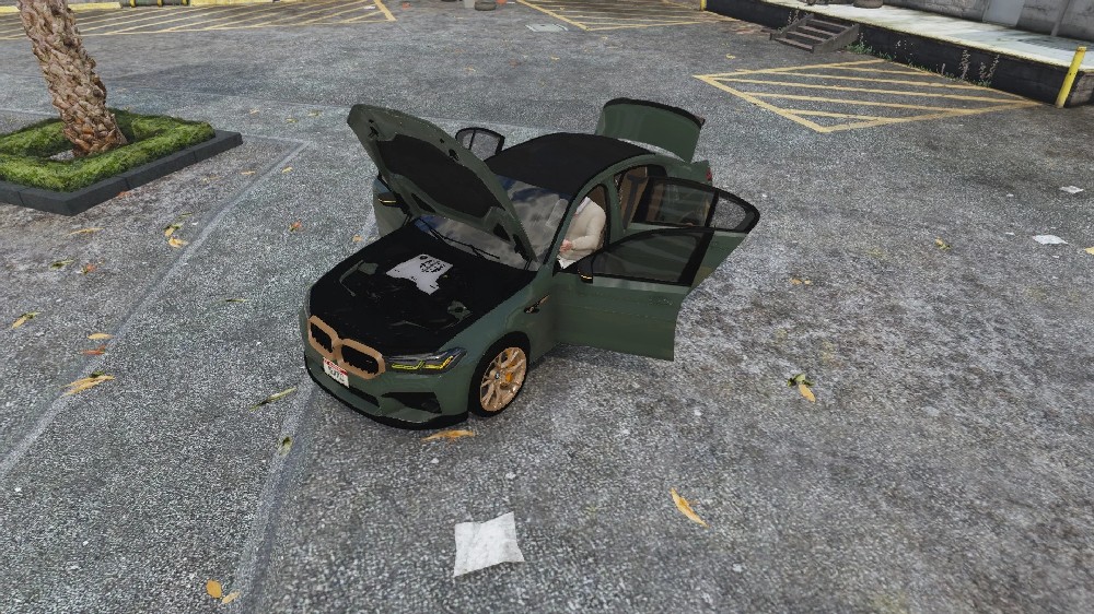 BMW M5 CS 2022 (Add-On) v1.0 скачать для GTA 5