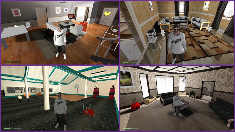 House Interiors скачать для GTA: San Andreas