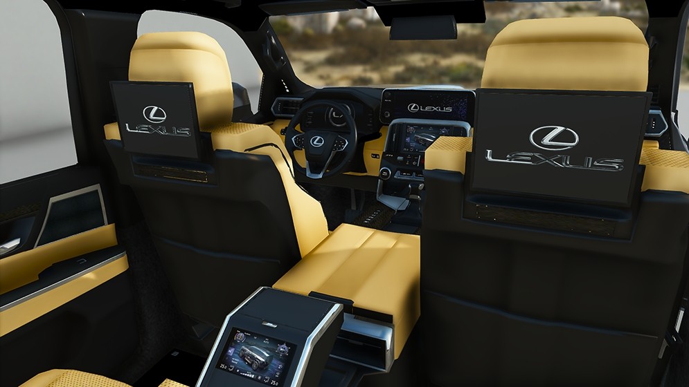 Lexus LX600 2022 Modellista (Add-On) v1.0 скачать для GTA 5