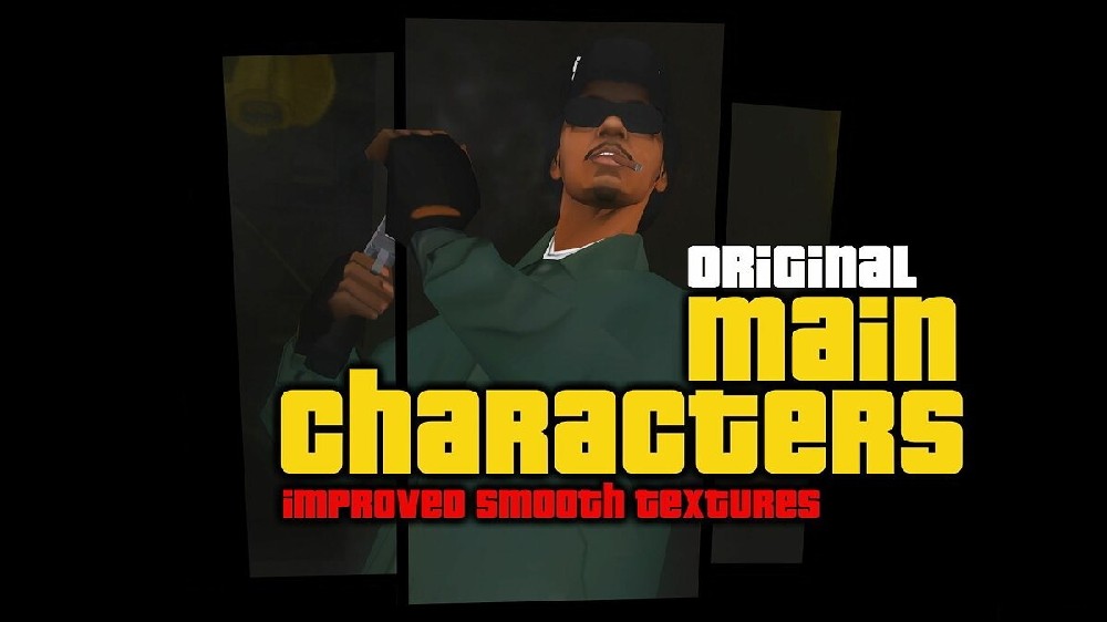 Original Main Characters Improved Smooth Textures скачать для GTA: San ...