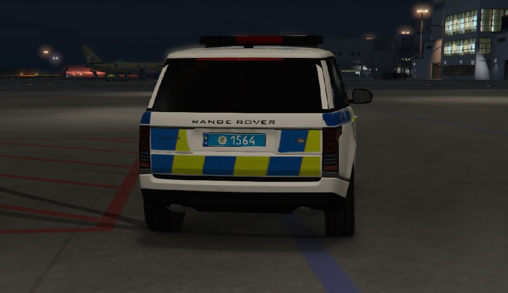 Range Rover Vogue Ukrainian Police скачать для GTA 5