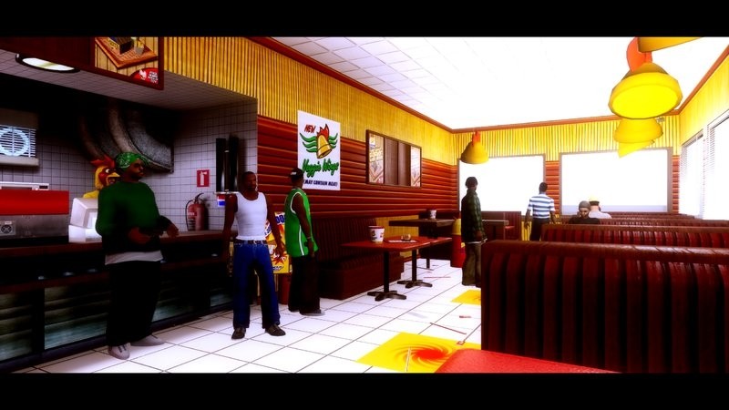 Realistic Homies Gangs Inside скачать для GTA: San Andreas Definitive ...