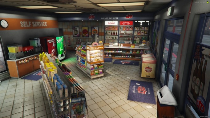 2 LTD Gas Stations v1.0 скачать для GTA 5