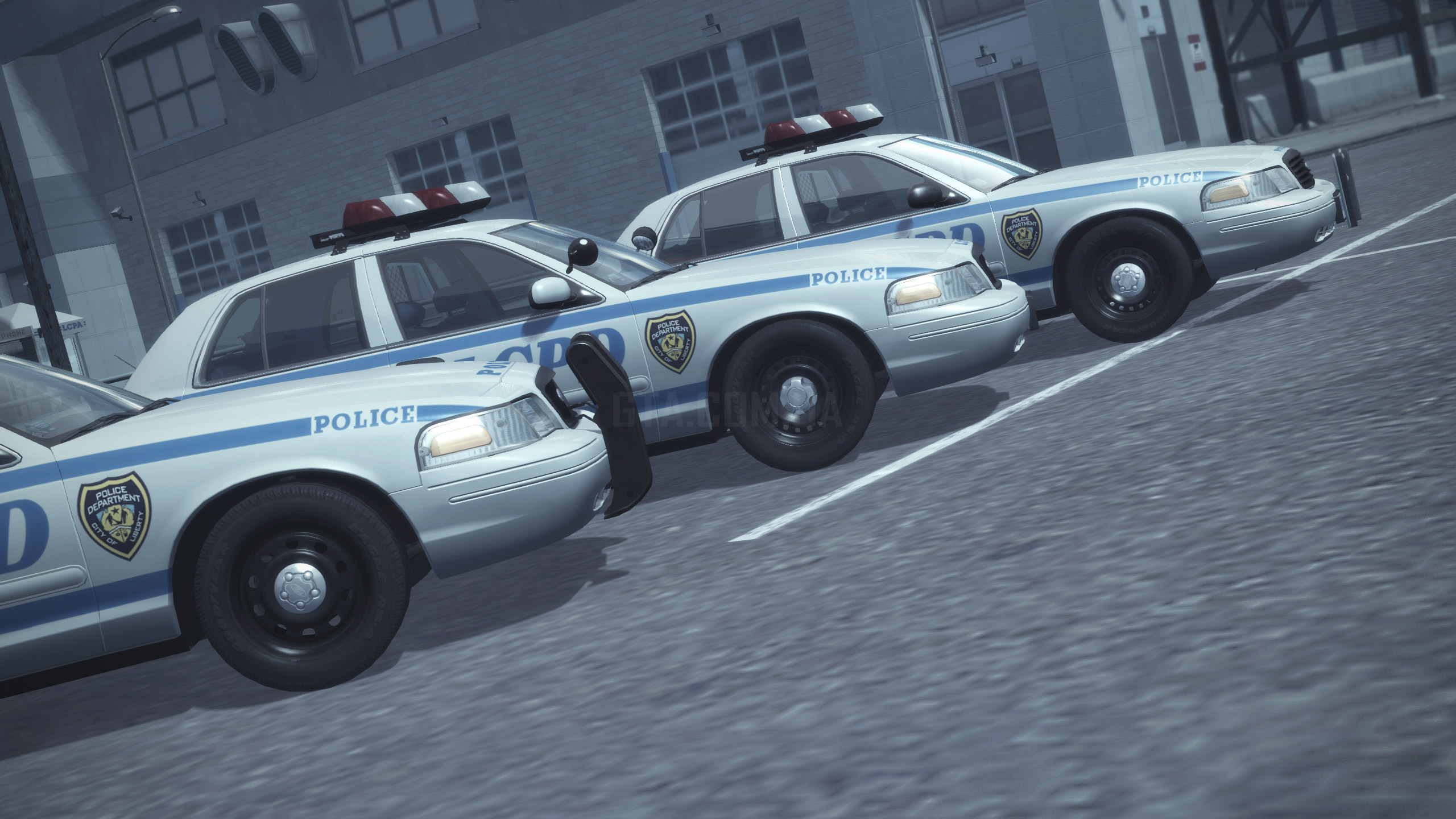 2001 Ford Crown Victoria Police Interceptor скачать для GTA 4