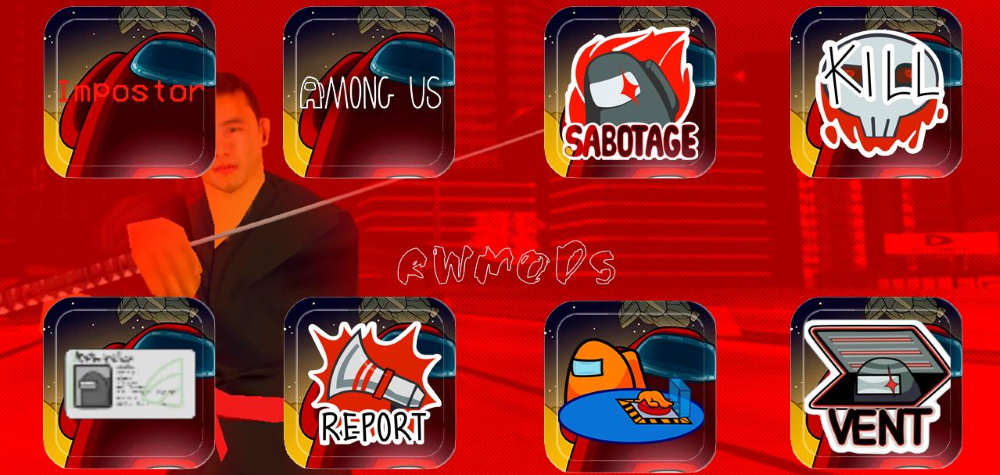 8 Fists Among Us logotips скачать для SA-MP