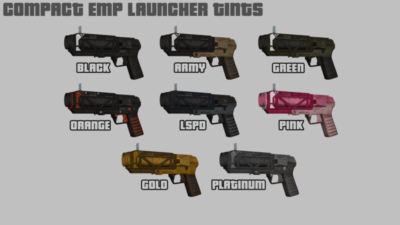 Coil Compact EMP Launcher скачать для GTA: San Andreas