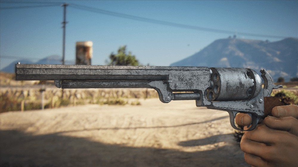 Duke Navy Revolver v1.0 скачать для GTA 5
