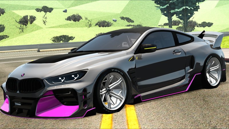 Hycade BMW M8 скачать для GTA: San Andreas