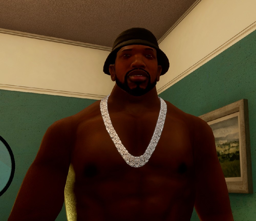 Iced Out Cuban Chains and Pendant скачать для GTA: San Andreas ...