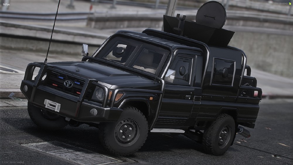 Land Cruiser Black Horse KJ6 2022 (Add-On) v1.0 скачать для GTA 5