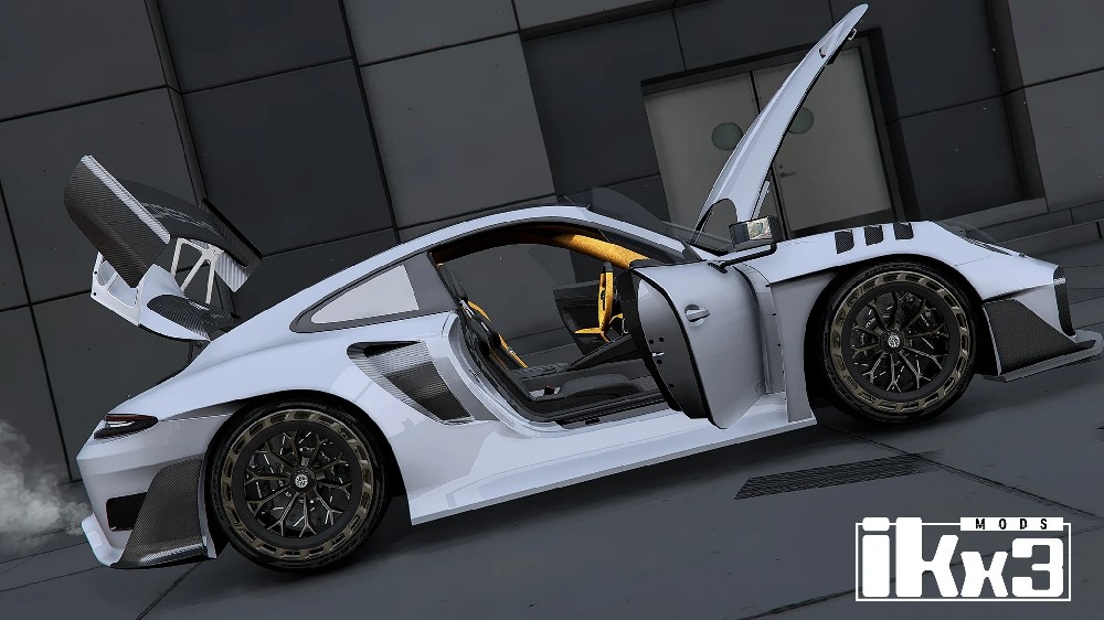 Porsche 911 GT-RSR Duke Dynamics 2017 (Add-On) v1.0 скачать для GTA 5