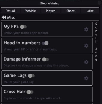 Stop Whining v2.1 скачать для SA-MP