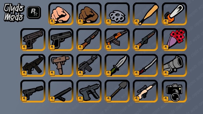 Rockstar Icon by Clyde Mods v2 скачать для SA-MP