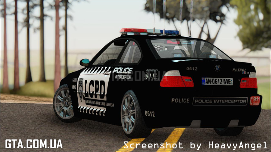 BMW M3 E46 POLICE скачать для GTA: San Andreas