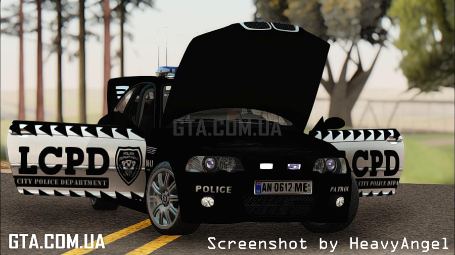 BMW M3 E46 POLICE скачать для GTA: San Andreas