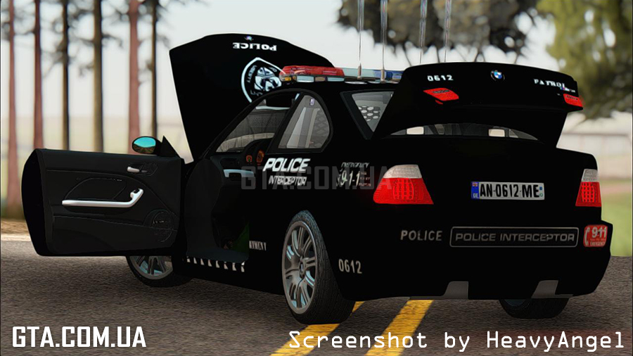 BMW M3 E46 POLICE скачать для GTA: San Andreas