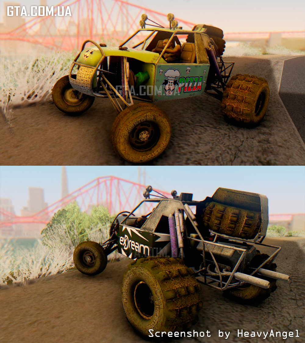 Buggy Fireball From Fireburst скачать для GTA: San Andreas