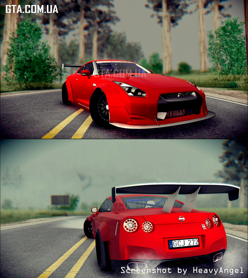 Nissan GTR Tuning скачать для GTA: San Andreas